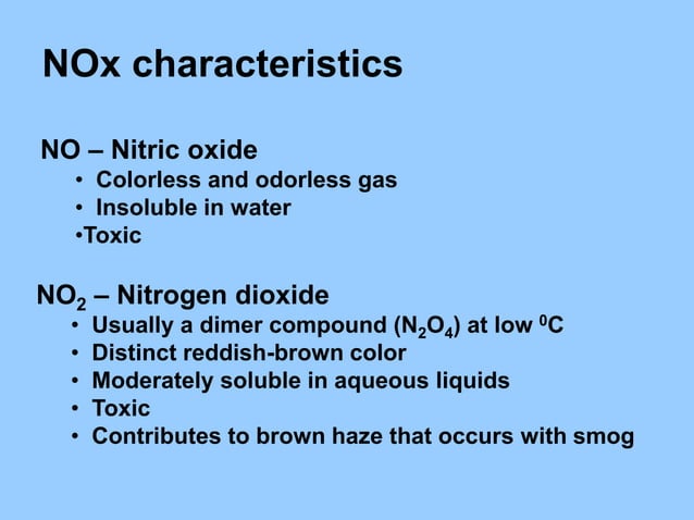 NOx basic and control technologies measures | PPT