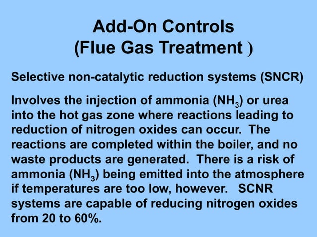 NOx basic and control technologies measures | PPT