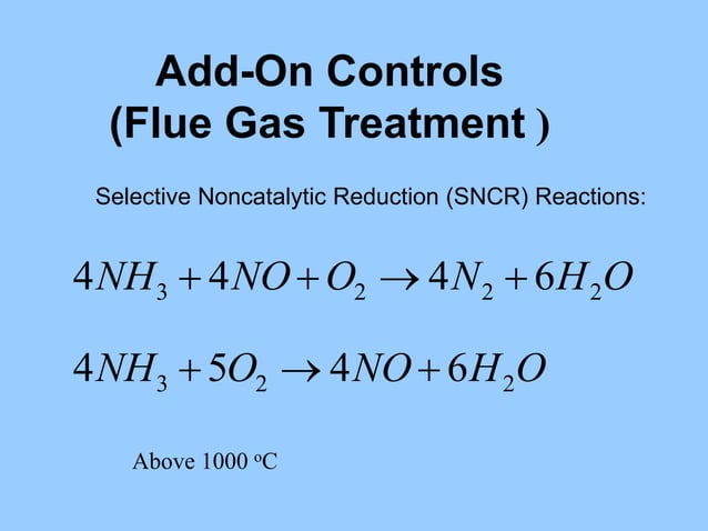NOx basic and control technologies measures | PPT