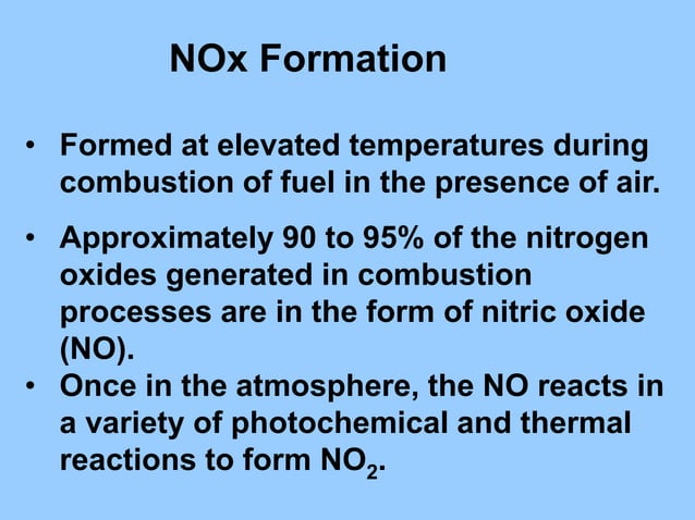 NOx basic and control technologies measures | PPT