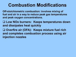 NOx basic and control technologies measures | PPT