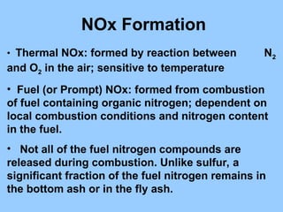 NOx, Sources and Control Methods, Combustion | PPT | Indoor ...