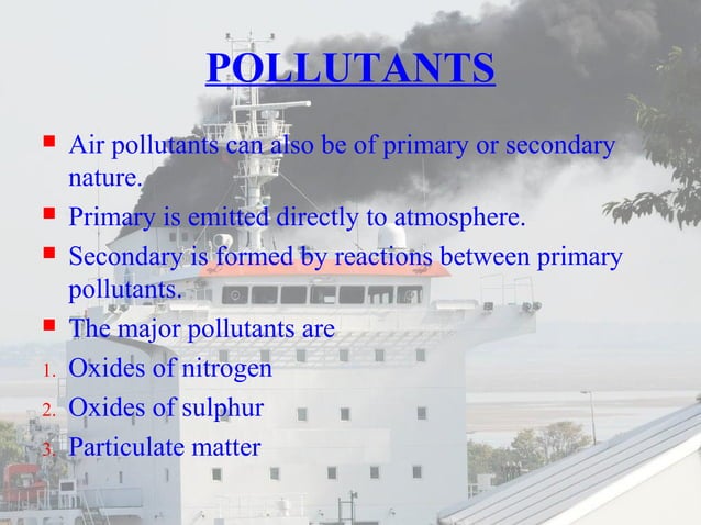 Nox and sox emission control | PPT