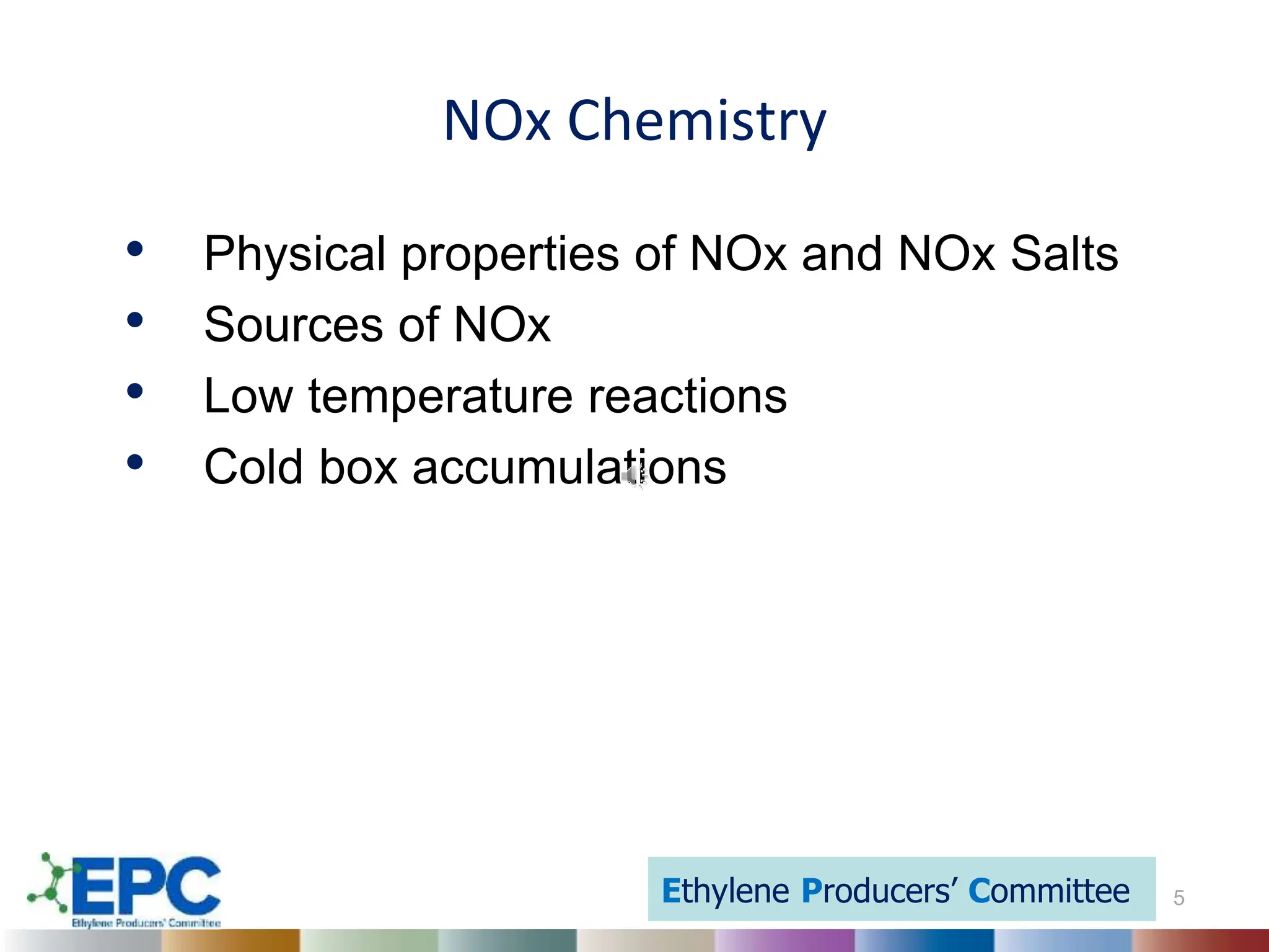 NOX Safety presentation for Ethylene Production Unit | PPTX