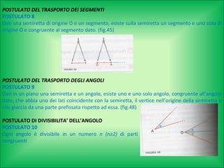 NOZIONI FONDAMENTALI DI GEOMETRIA RAZIONALE | PPT