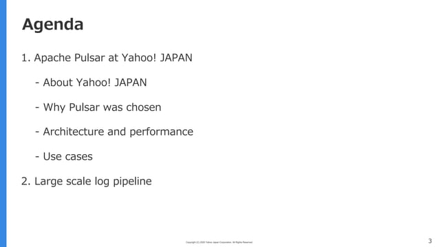 Large scale log pipeline using Apache Pulsar_Nozomi | PDF