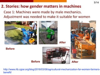Mechanization for scaling from a gender perspective | PPT