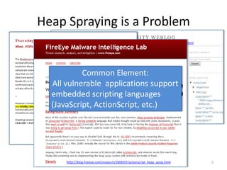 Nozzle: A Defense Against Heap-spraying Code Injection Attacks | PPT