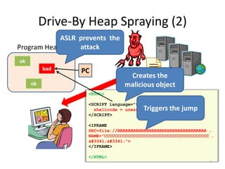 Nozzle: A Defense Against Heap-spraying Code Injection Attacks | PPT