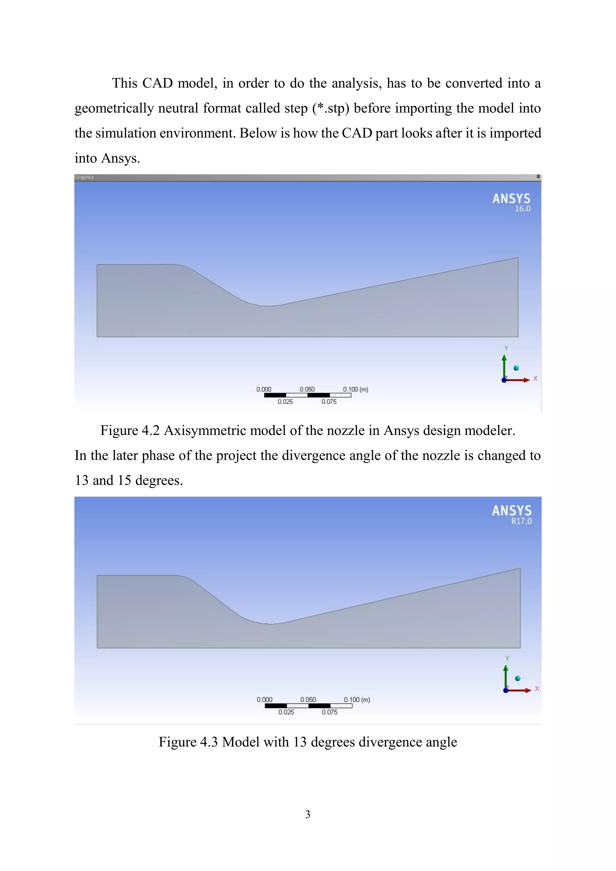 Steady state CFD analysis of C-D nozzle | PDF