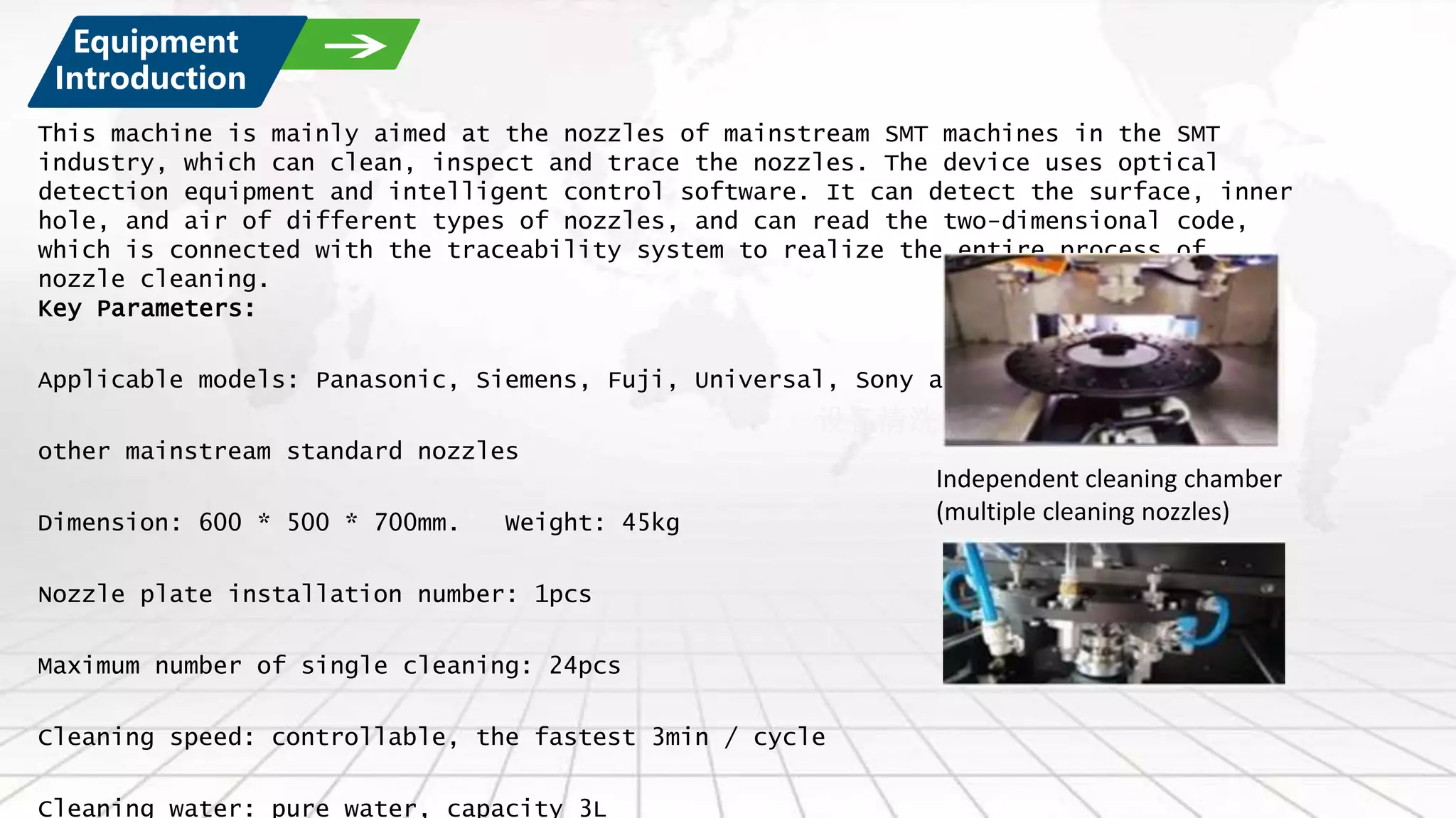 Nozzle Cleaning And Detection Machine Pptx