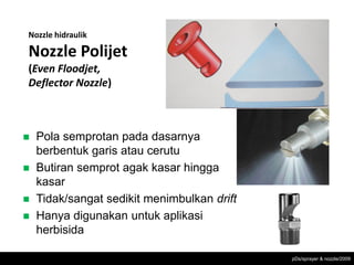 Nozzle & sprayer | PDF
