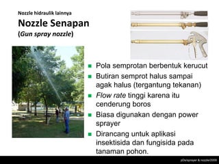 Nozzle & sprayer | PDF