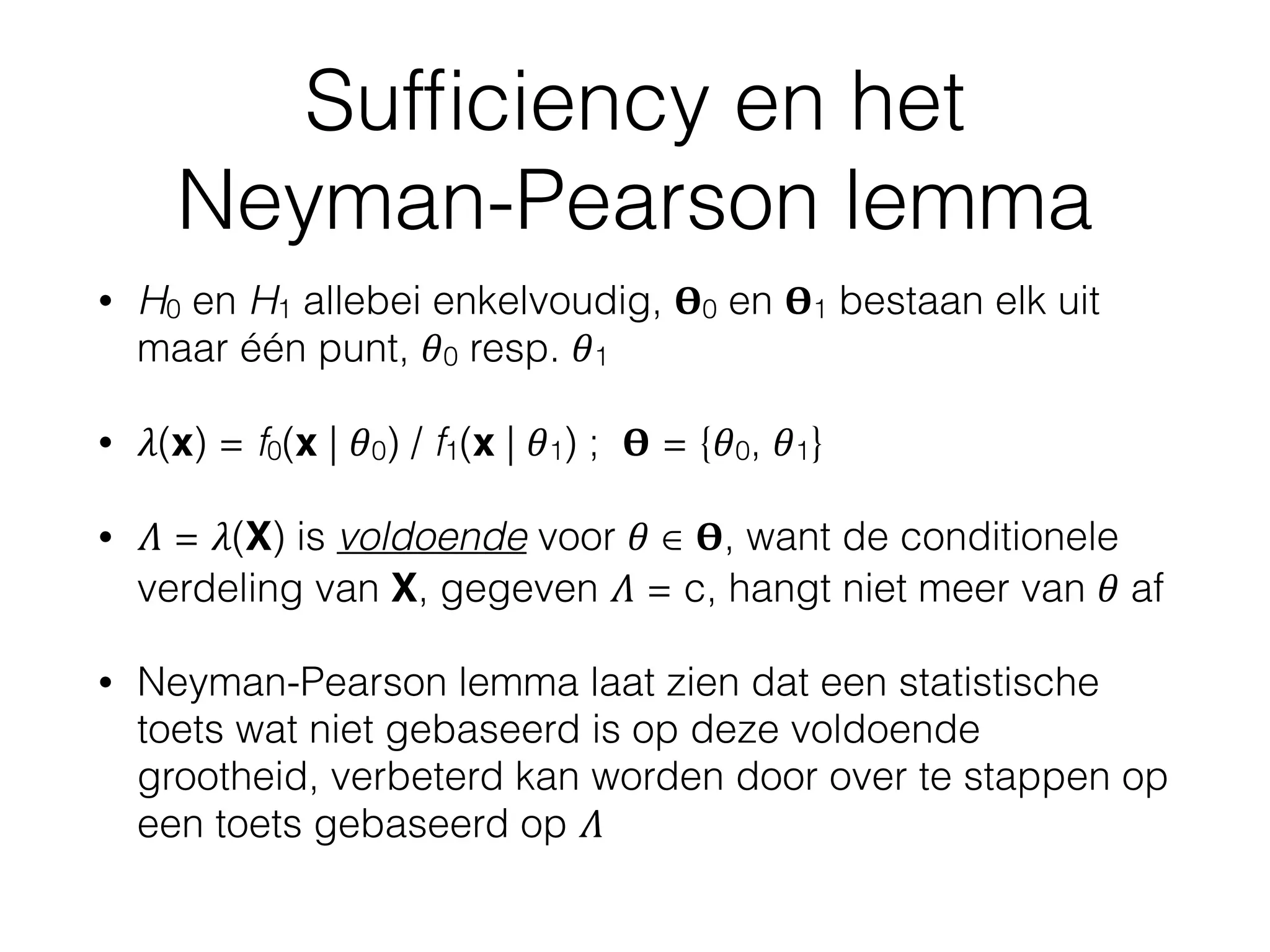 Neyman Pearson lemma - introduction | PDF