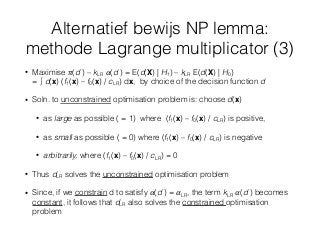 Neyman Pearson lemma - introduction | PDF