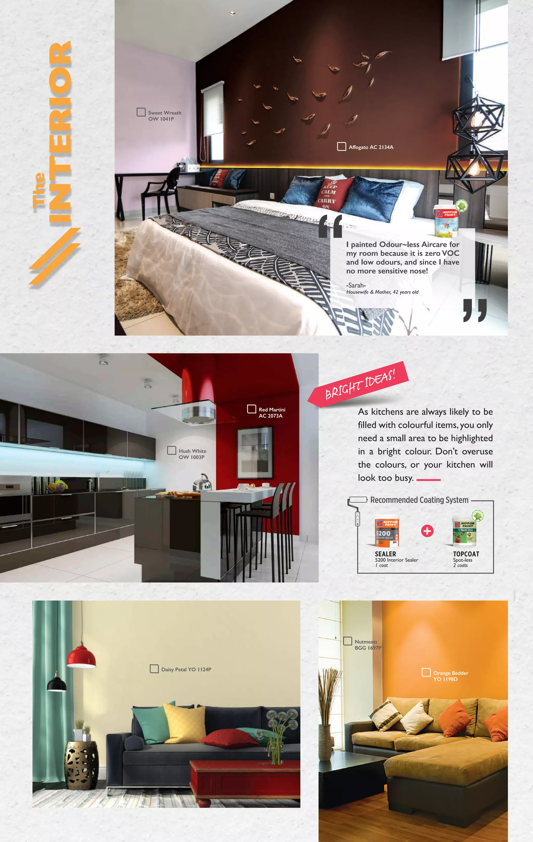 Nippon Paint Interrior and Exterior Collection | PDF