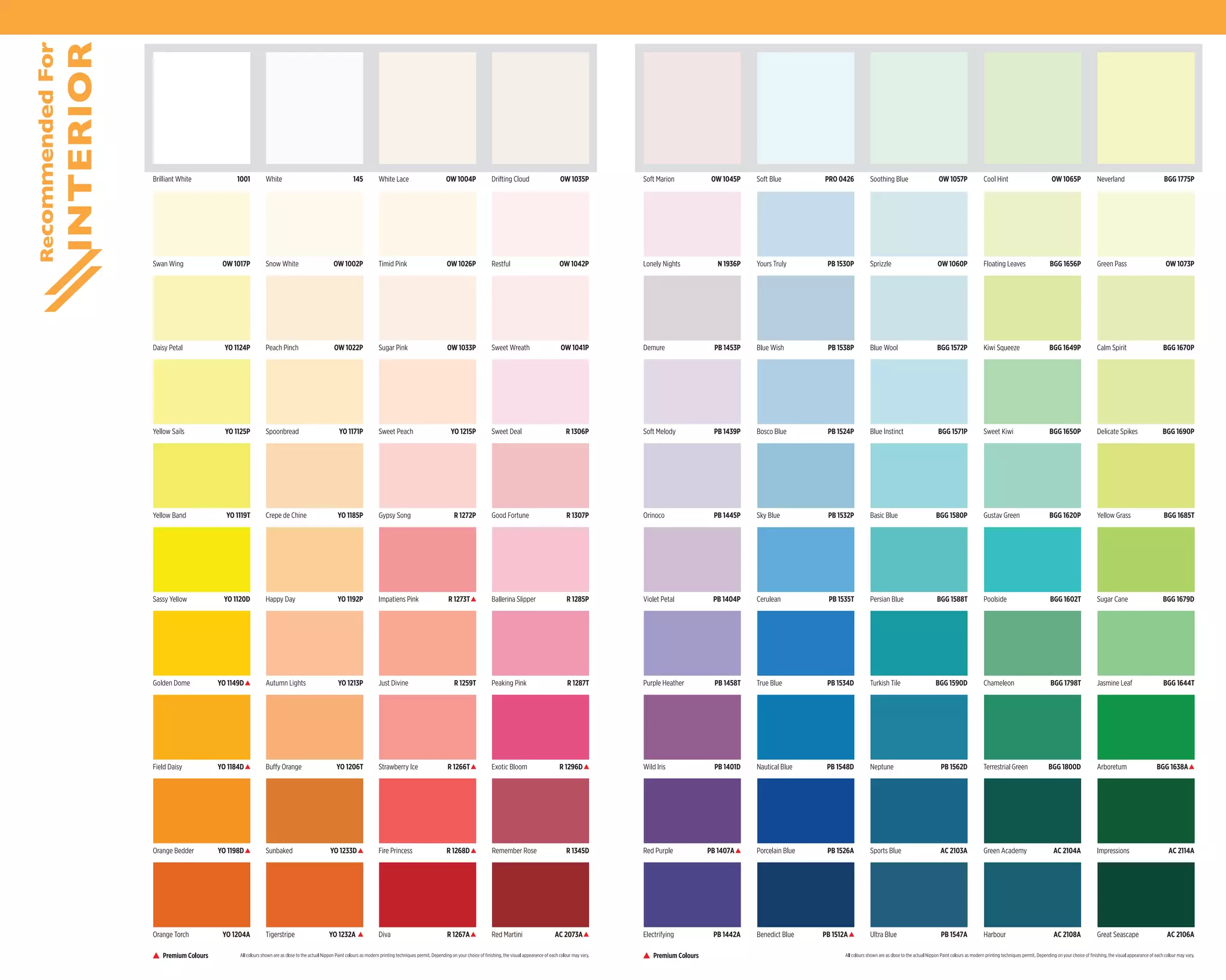 Nippon Paint Interrior and Exterior Collection | PDF