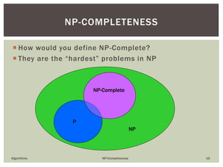 NP completeness | PPTX