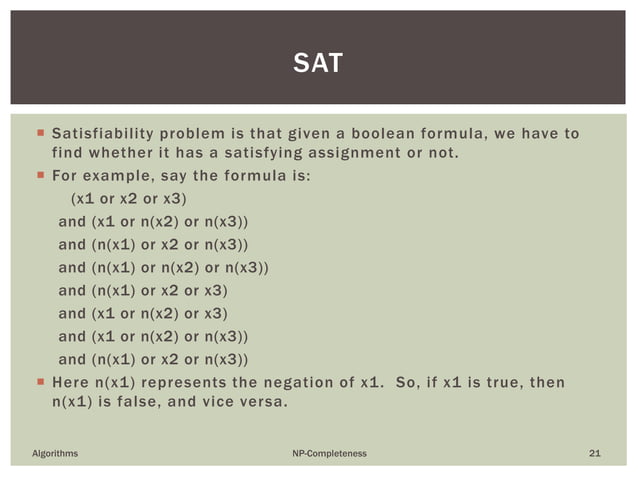 NP completeness | PPTX