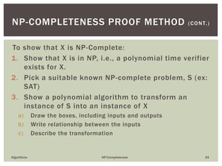 NP completeness | PPTX