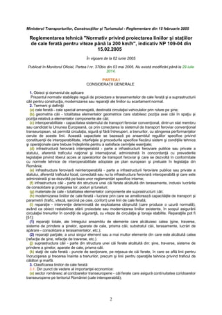 NP 109 2005 proiectare linii cf | PDF