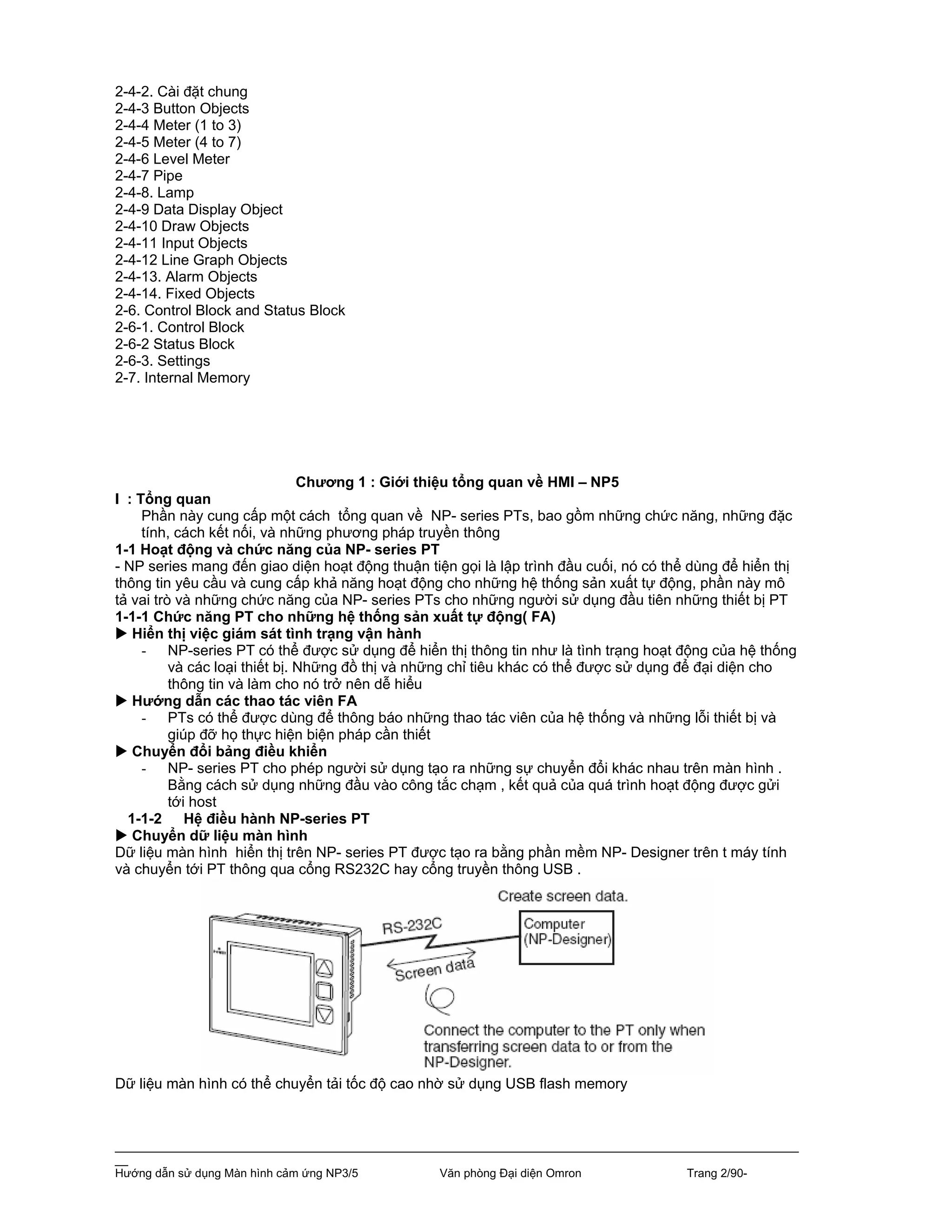 Manual hmi NP3 | PDF