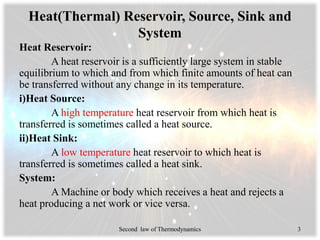 Engineering Thermodynamics-second law of thermodynamics | PDF