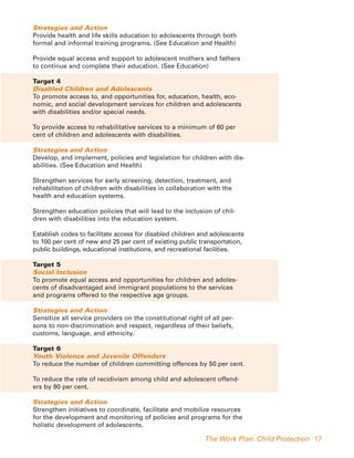 National Plan of Action | PDF