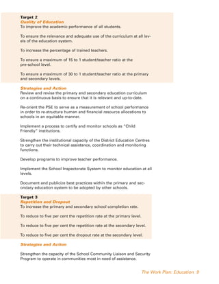 National Plan of Action | PDF