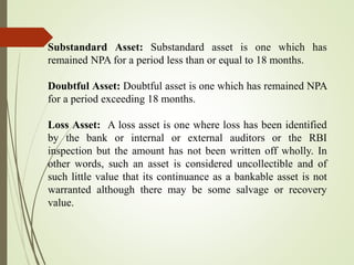 Non-Performing Assets (NPA) | PPTX