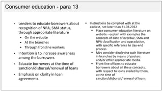 NPA-recognition-12-Nov-RBI-circular presentation | PDF