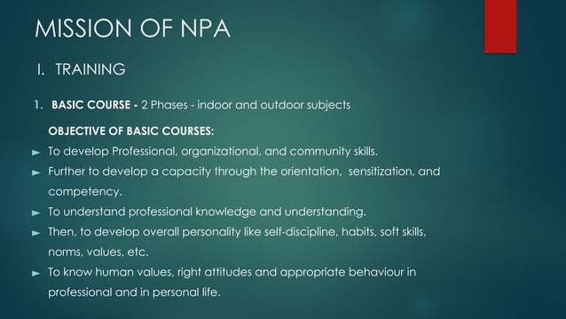 National Police Academy: Training Excellence for Law Enforcement ...