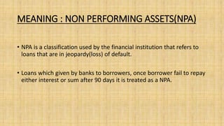 NPA & bad banks.pptx