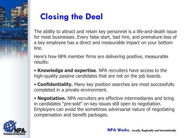Npa Client Ppt April2010 | PPT