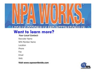 Npa Client Ppt April2010 | PPT