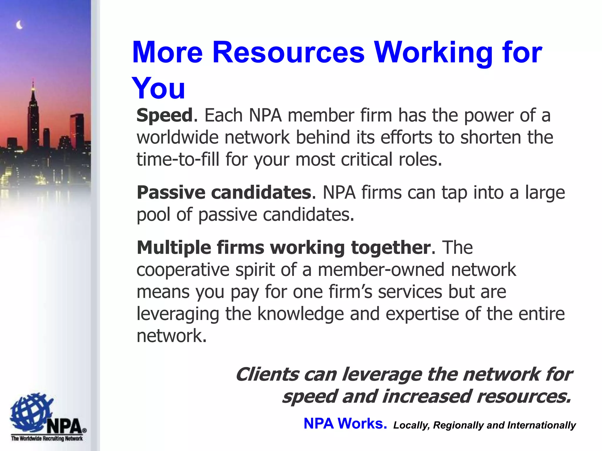 Npa Client Presentation | PPT