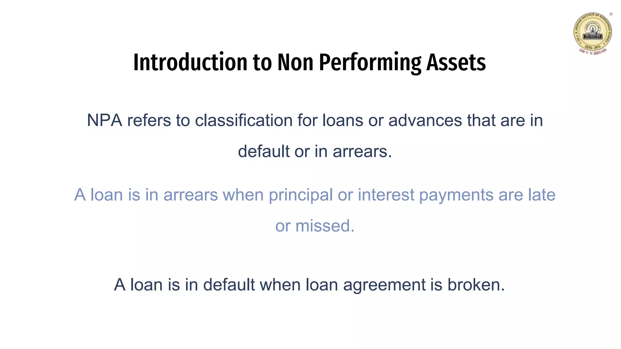 NPA in Banking Sector.pptx