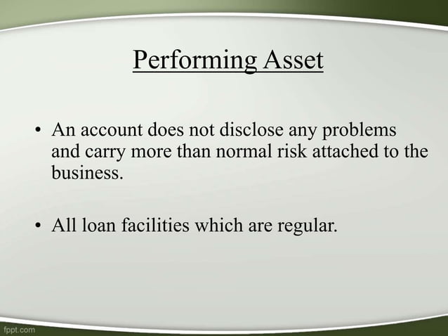 Npa management | PPTX | Consumer Banking | Personal Finance
