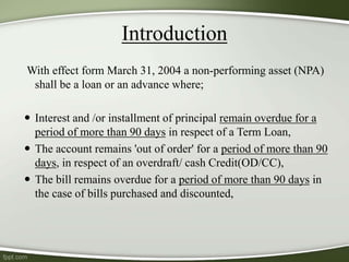 Npa management | PPT