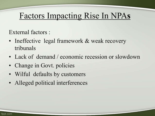 Npa management | PPT