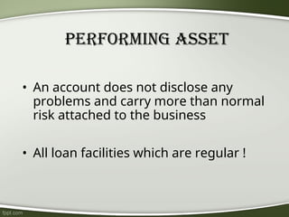 A good NPA new non performing assets.ppt