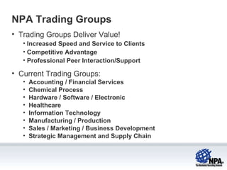 NPA Overview For Recruiters And Prospects | PPT