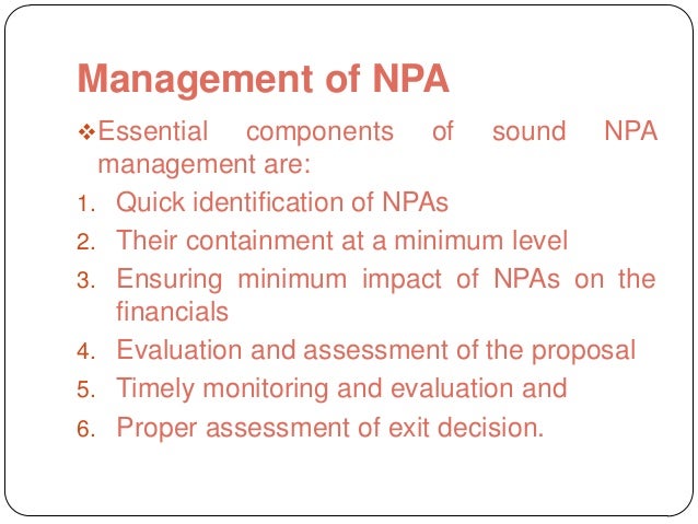 Npa ppt