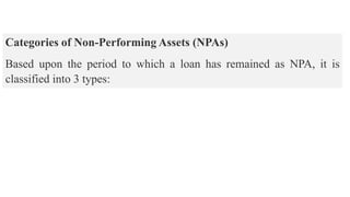 NON PERFORMING ASSETS PPT NPA IN BANKING AND ACCOUNTING | PPTX