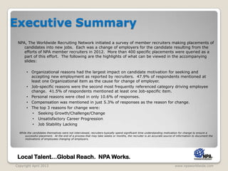 Global Employee Retention Survey | PPT