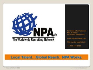 Global Employee Retention Survey | PPT