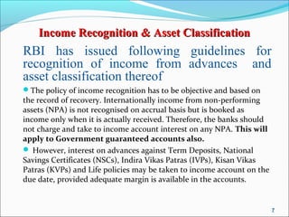 NPAs and their management in banks in India | PPT