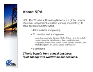 NPA Worldwide Recruitment | PPT