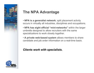 NPA Worldwide Recruitment | PPT