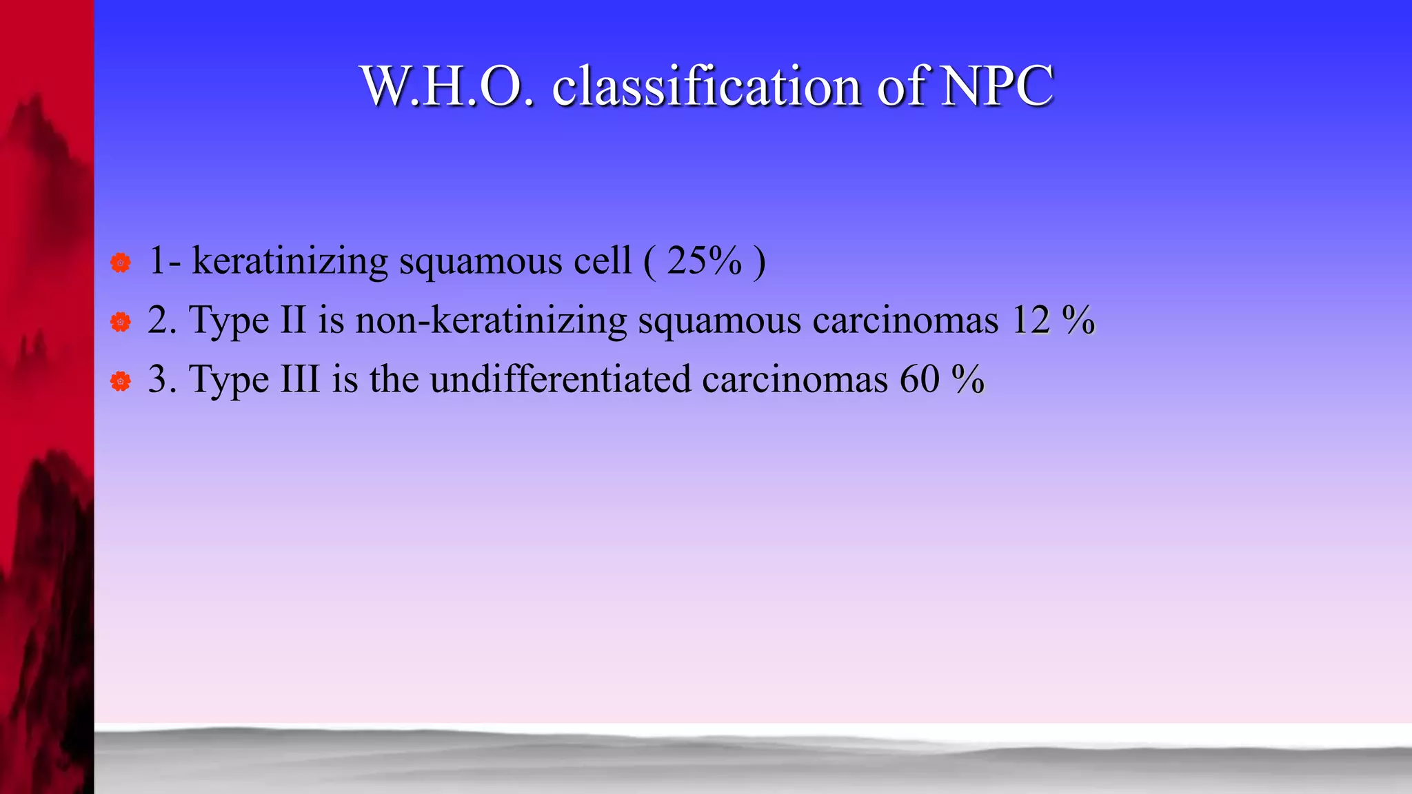 NASOPHARYNGEAL CARCINOMA | PPTX